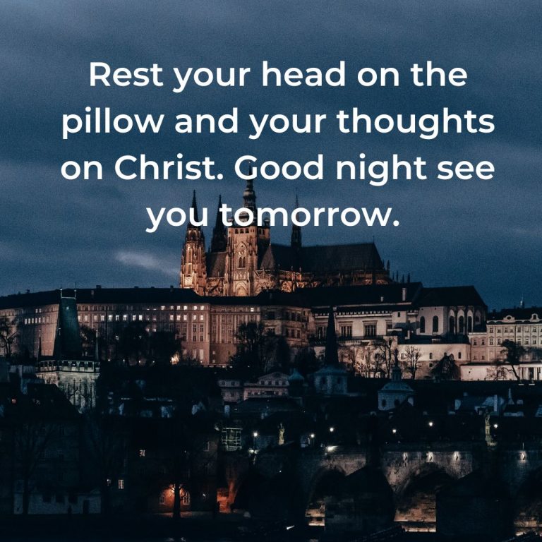 Christian Good Night Messages ️ - Your Bible Online