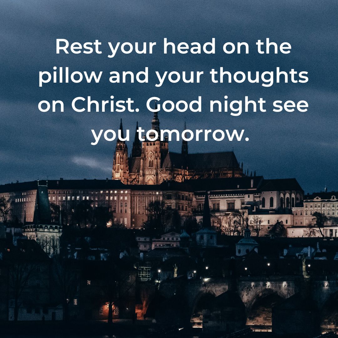 Christian Good Night Messages ️ - Your Bible Online